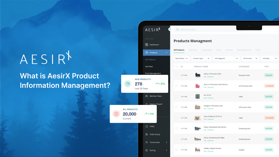 What is AesirX Product Information Management?