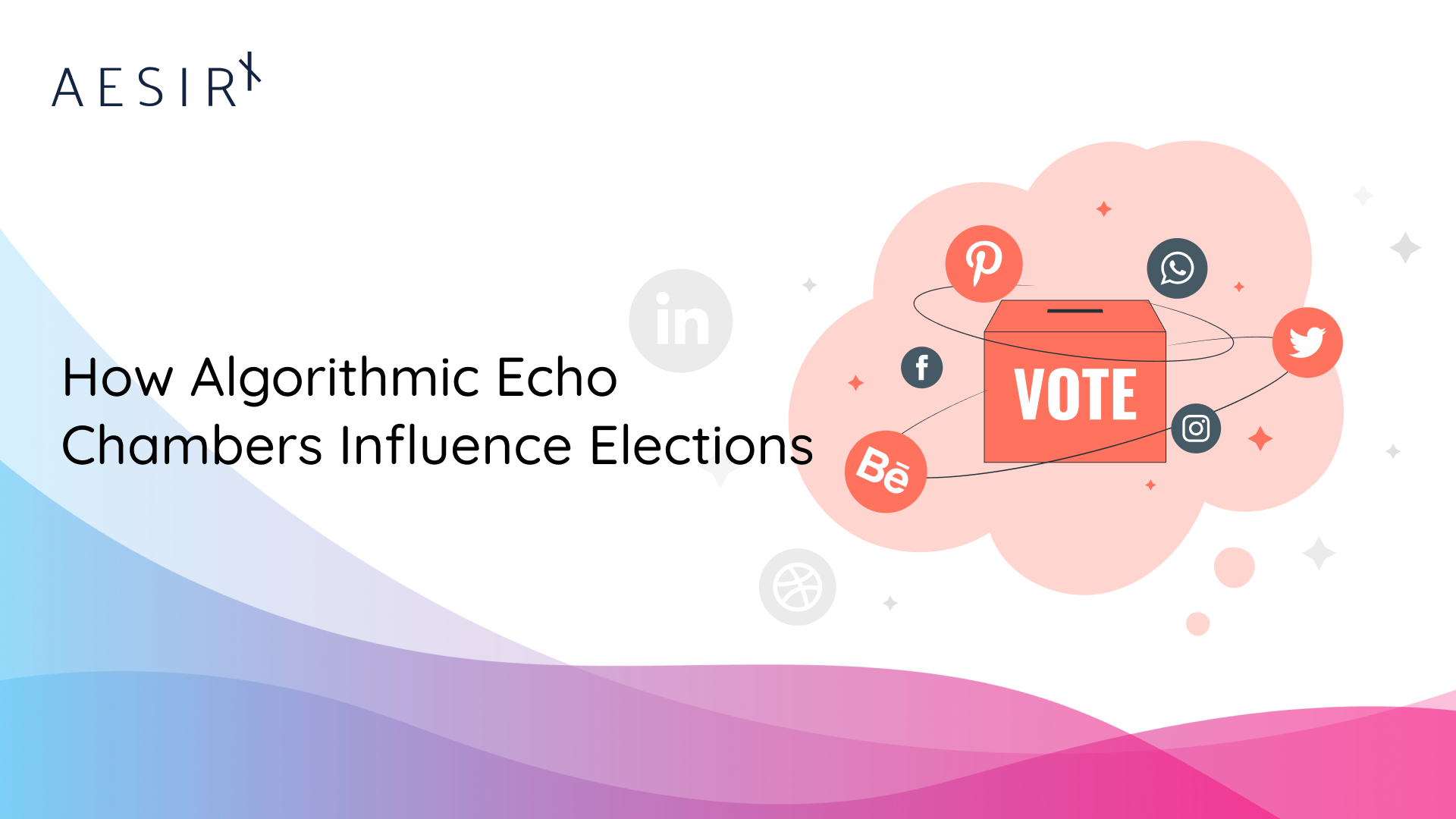 How Algorithmic Echo Chambers Influence Elections