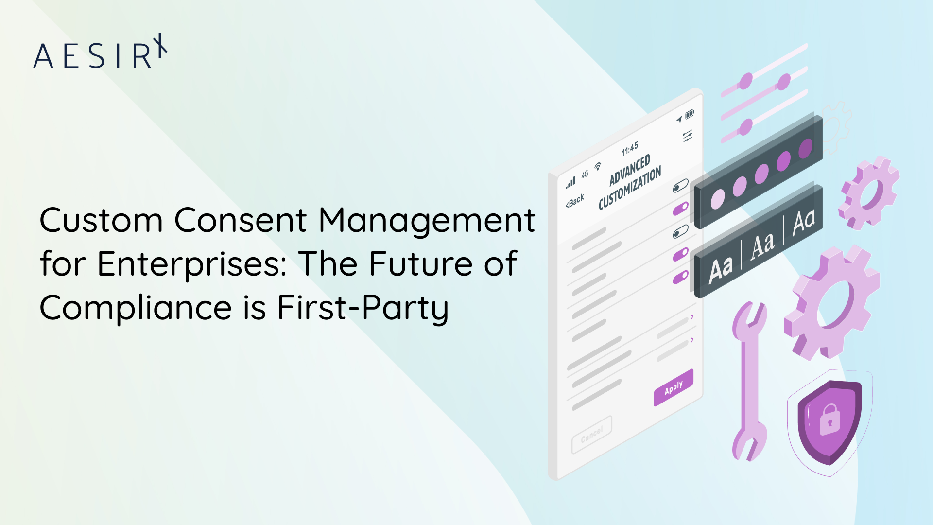 First-Party Custom Consent Management for Enterprises