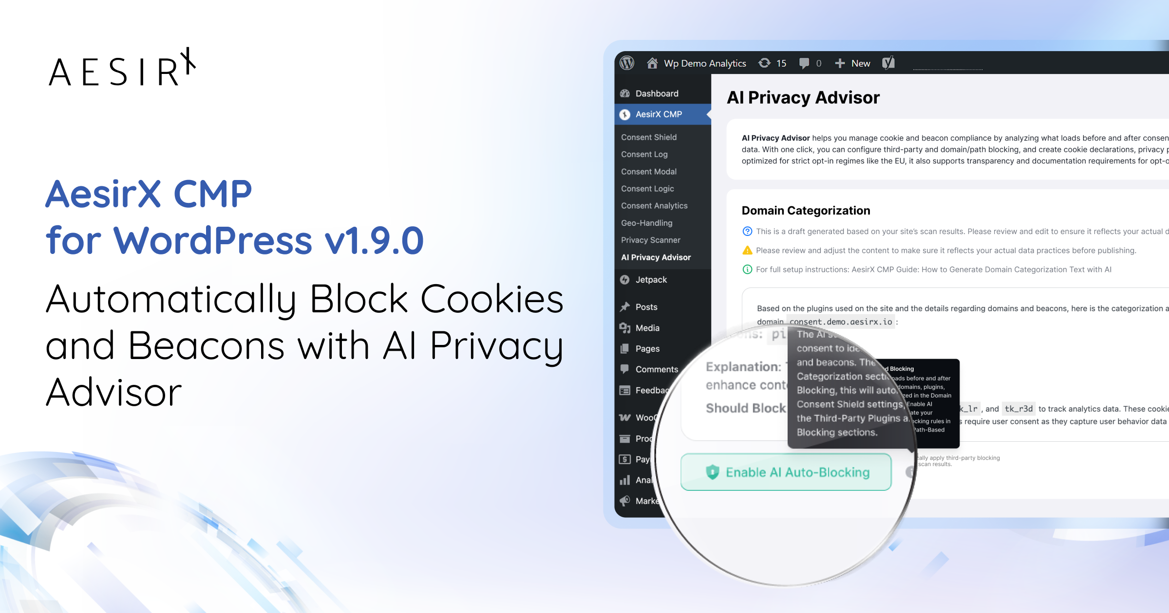 AesirX CMP for WordPress v1.9.0